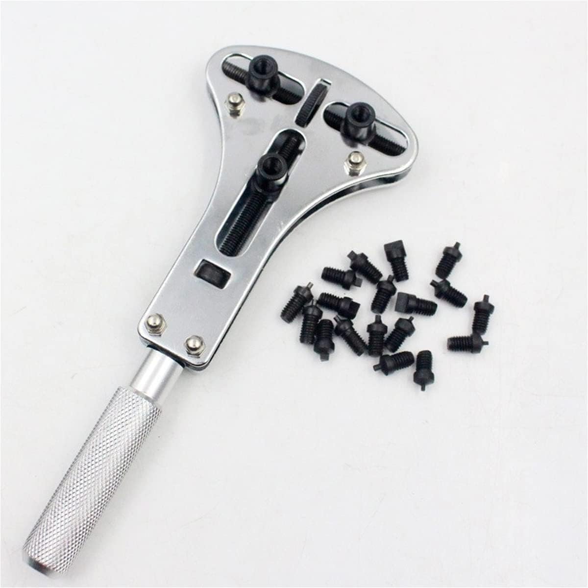 Watch Repair Tool, 3 Point Wrench Screw Case Remover Tool, Adjustable ...