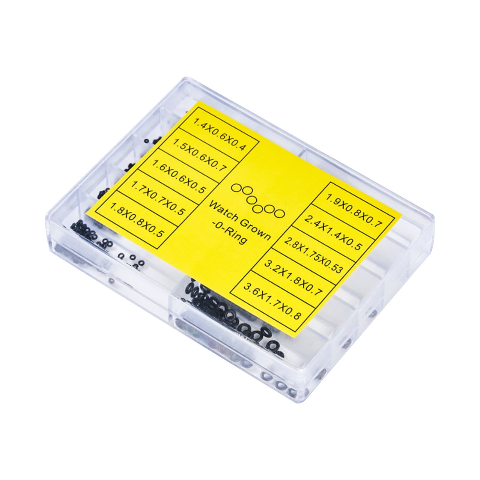 Watch Seal Washers, Seal Washer 500Pieces O Ring Rubber Watch Washer ...