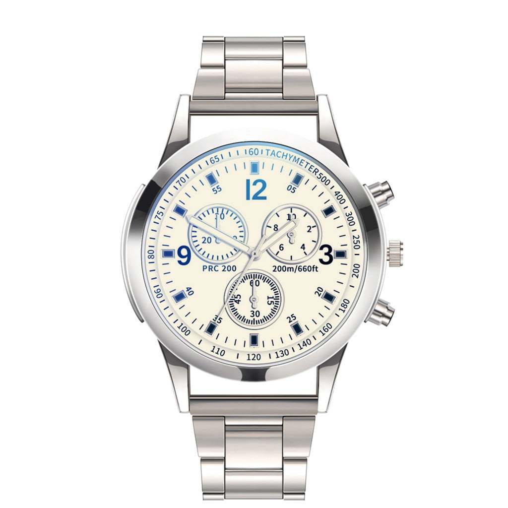 Watch Steel Watch Bracele Digital Analog Watch Casual Luxury Watches ...