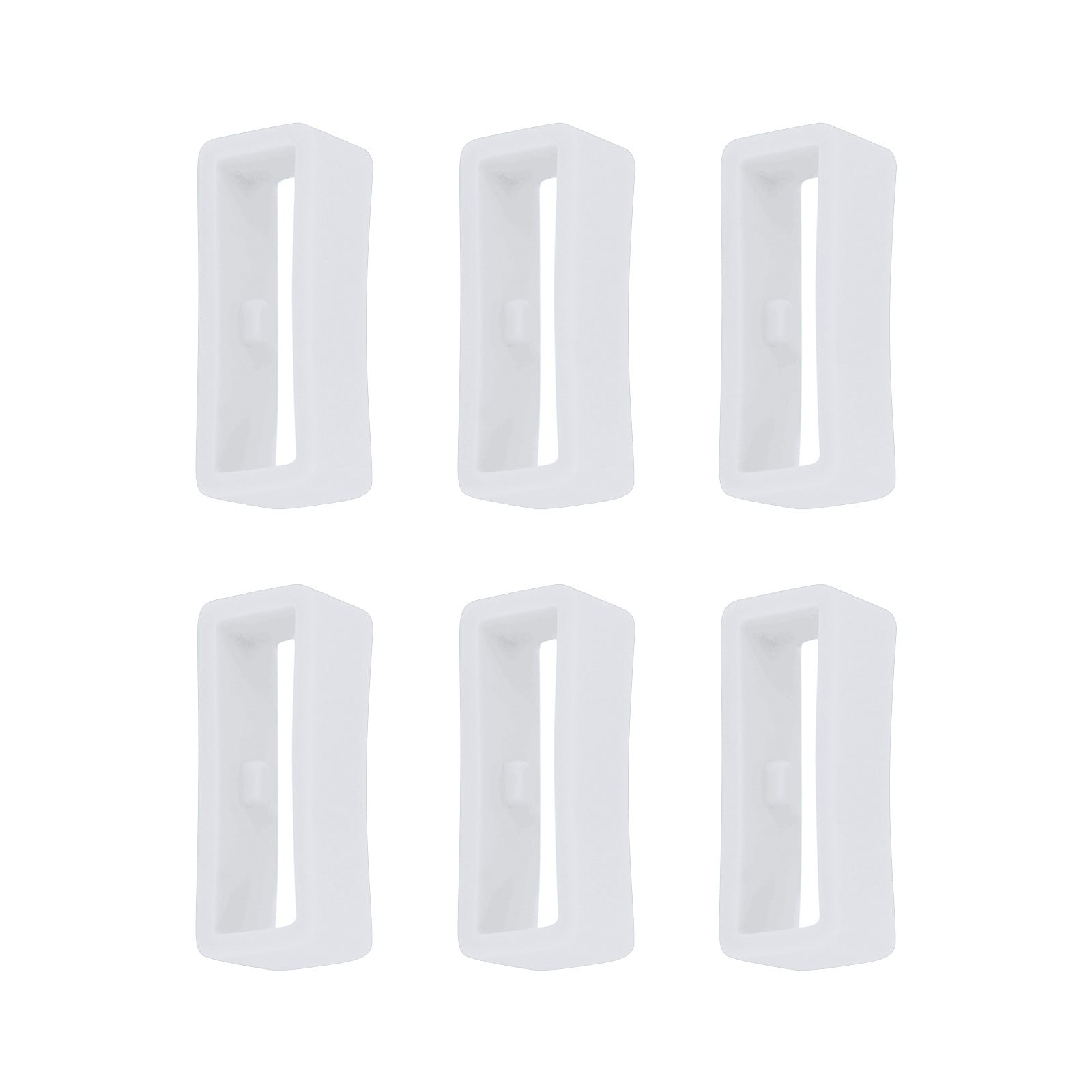 Watch Strap Loop Fastener Rings Rubber Watch Clasp 20mm 6PCS - Walmart.com