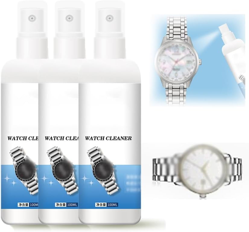 Watch Strap Maintenance Cleaner Spray, Watch Cleaning Kit, Metal Watch ...
