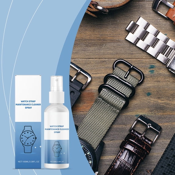 Watch Strap Maintenance Cleaning Spray, 100ml Cleaning Solution for ...