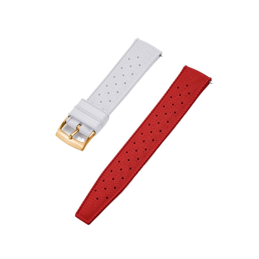 Watch Strap Slide Keeper Ring With Quick Release Fluororubber Watchband ...