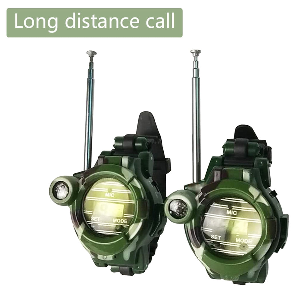Watch Talkies for Kids Two-Way Long Range Watch Radio Transceiver 7 In ...