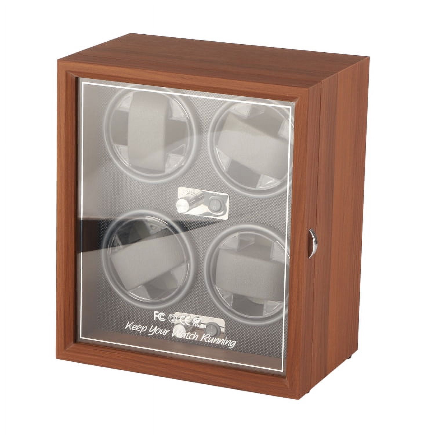 Watch Winding Box Super Quiet 4 Mechanical Electric Automatic Rotation ...