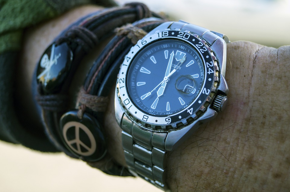 Watch Wrist Clock Wrist Watch Time Analog Clock - Laminated Poster ...