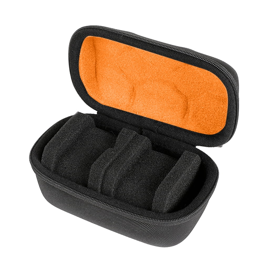 Watch Wristwear Storage Case Shockproof 2 Slot Organizers Carrying Box ...