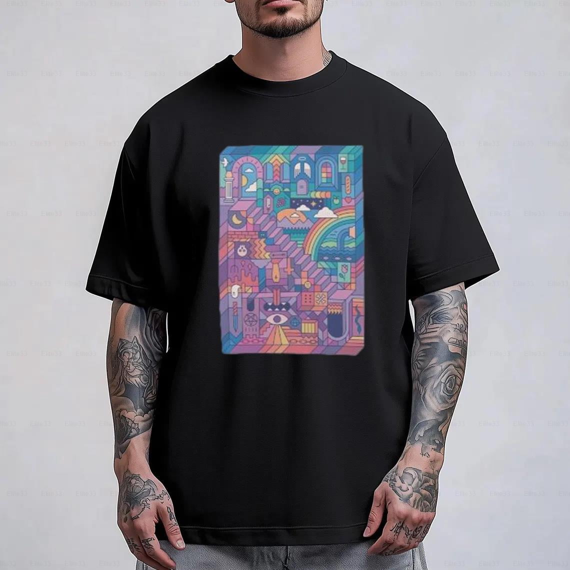 Watch Your Step T-Shirt with Bold and Cautionary Design, for men ...