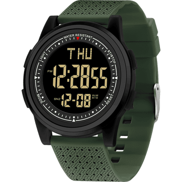 SKMEI Men's Military Watch, Waterproof Watches for Men with Stopwatch ...