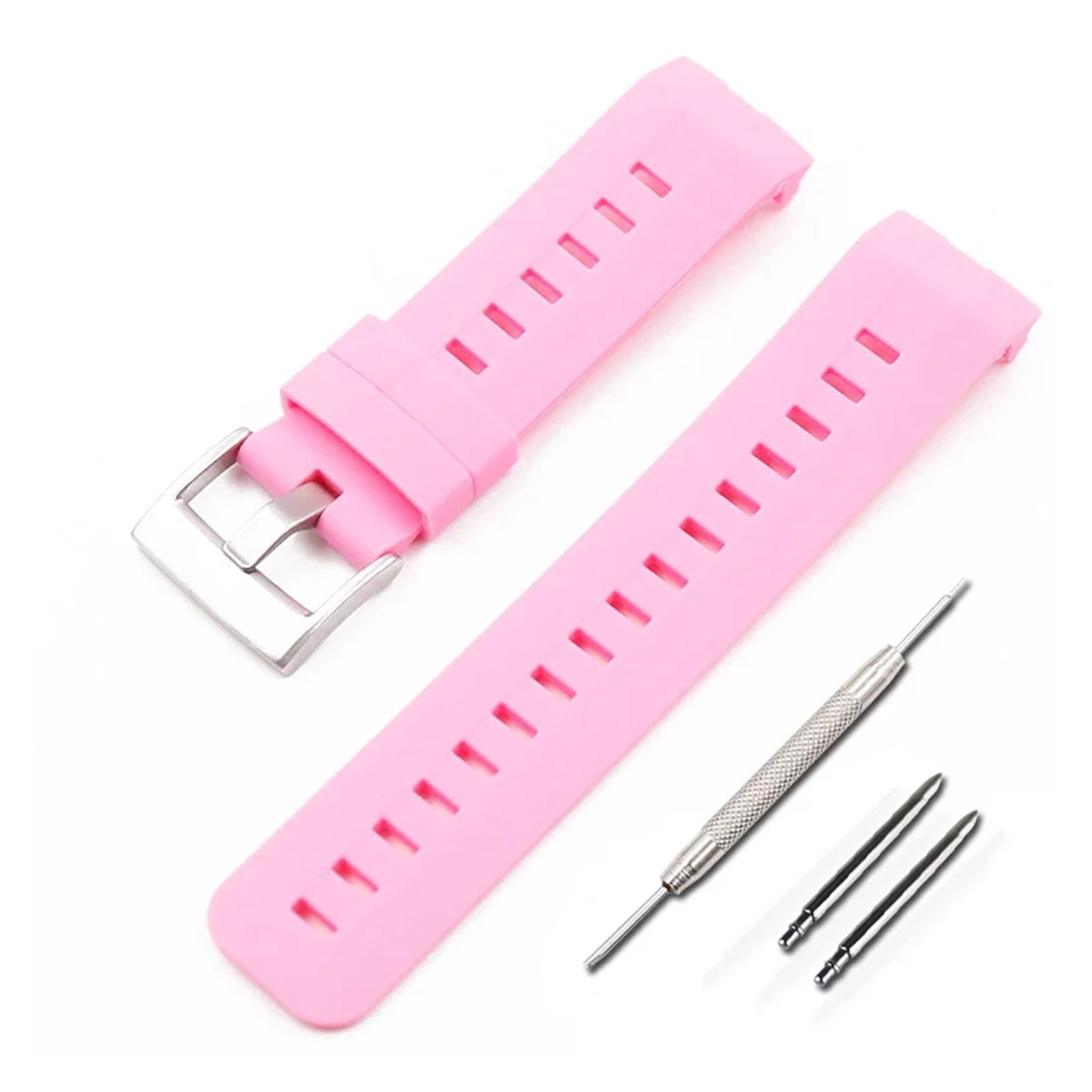 Watch with pin buckle rubber strap men suitable Fit For suunto Fit For ...