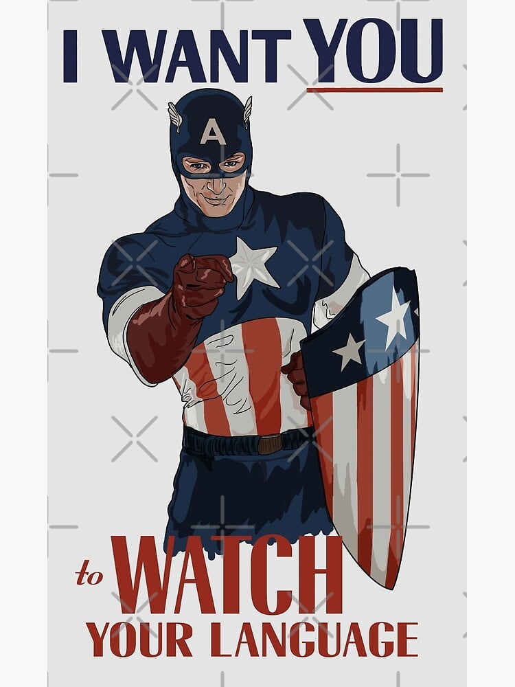 Watch your language Poster Framed-unframed - Walmart.com