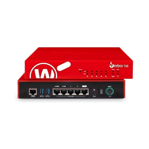 WatchGuard Firebox T40 with 3Y Basic Security Suite (WGT40033US ...