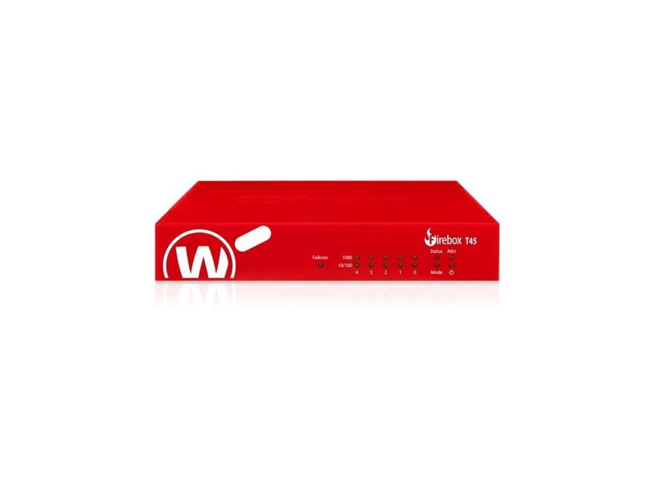 WatchGuard Firebox T45-W-PoE Network Security/Firewall Appliance ...