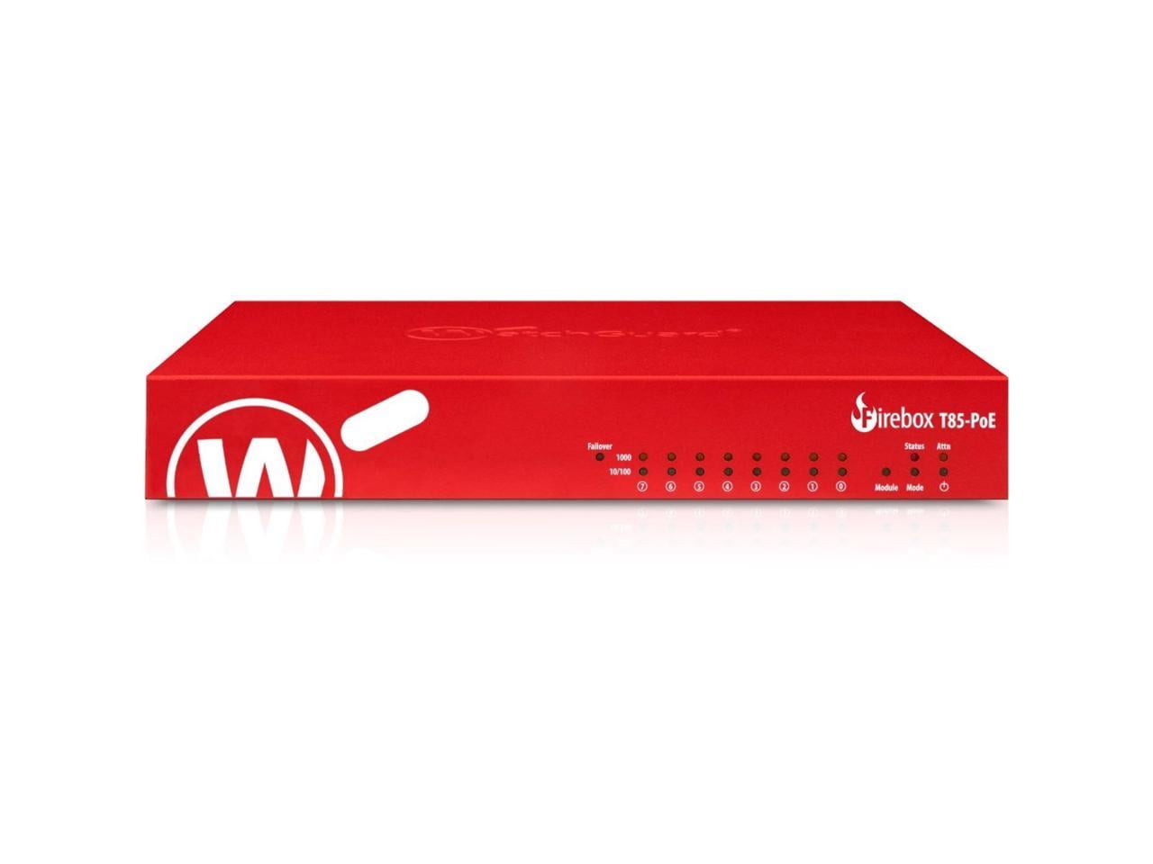 WatchGuard Firebox T85-PoE Network Security/Firewall Appliance ...