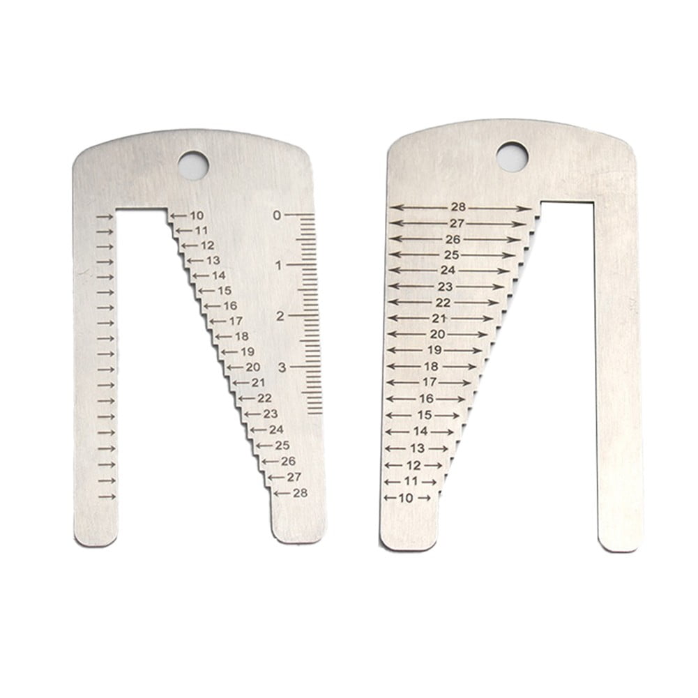 Watchband Ruler Stencil Template Rounded Corner Gauge Measuring Tool ...