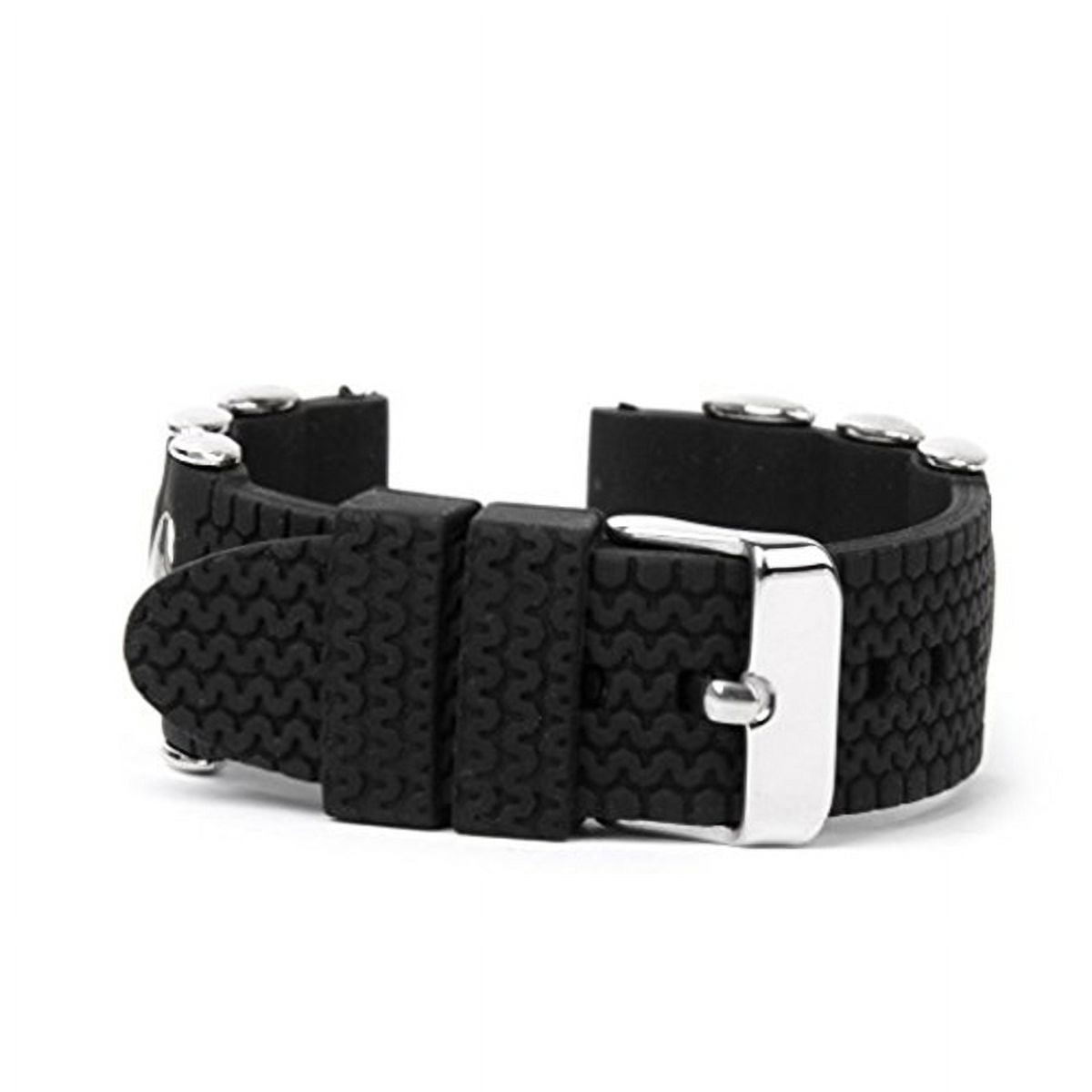 Watchbands for Men's Watches Waterproof Strap 22mm Width Silicone ...