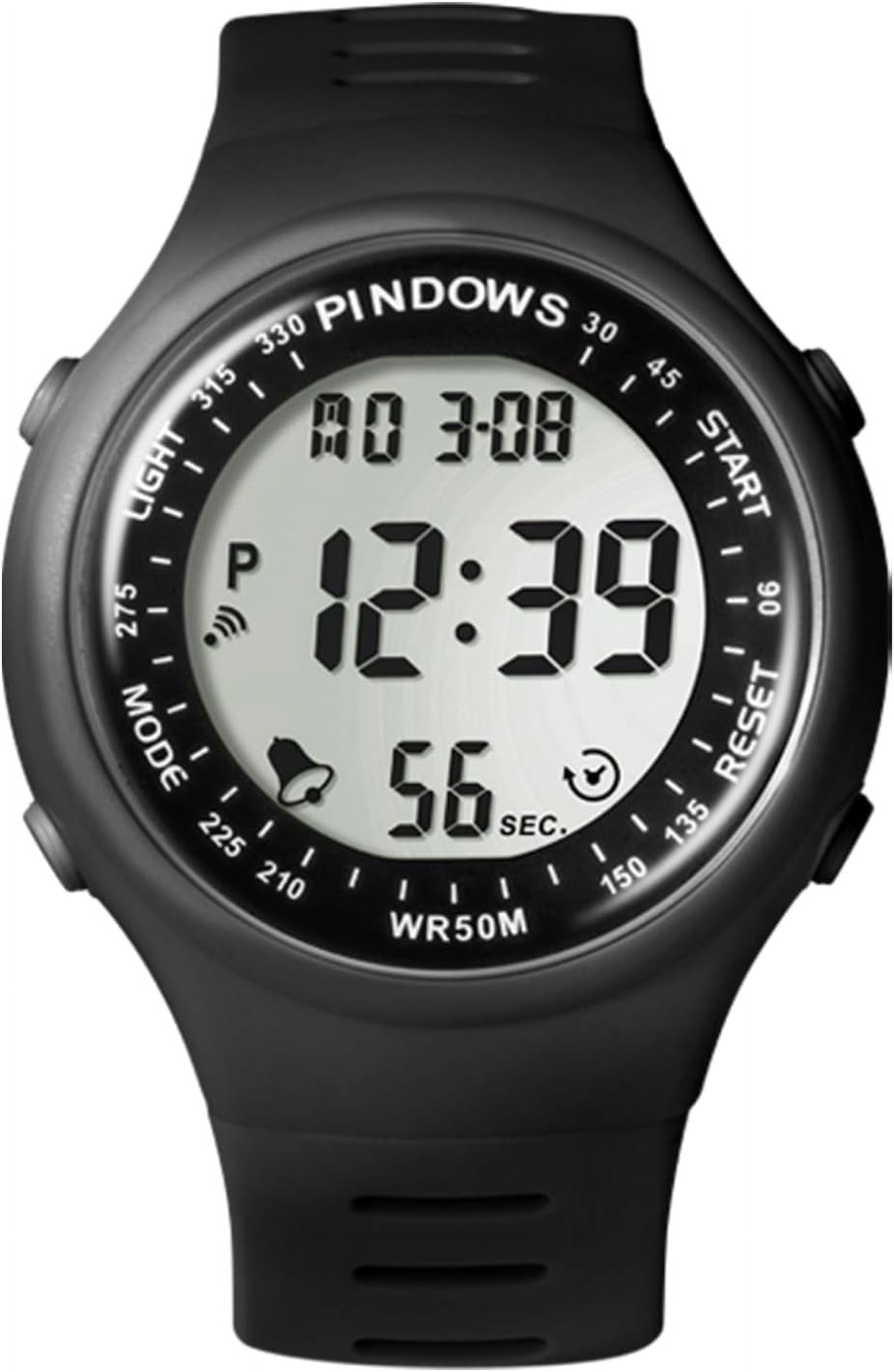Watches for Women, 50M Waterproof Outdoor Digital Sport Watches Multi ...