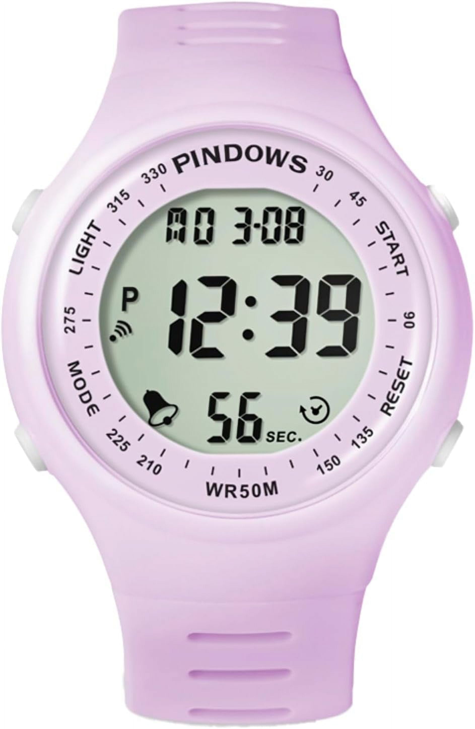 Watches for Women, 50M Waterproof Outdoor Digital Sport Watches Multi ...