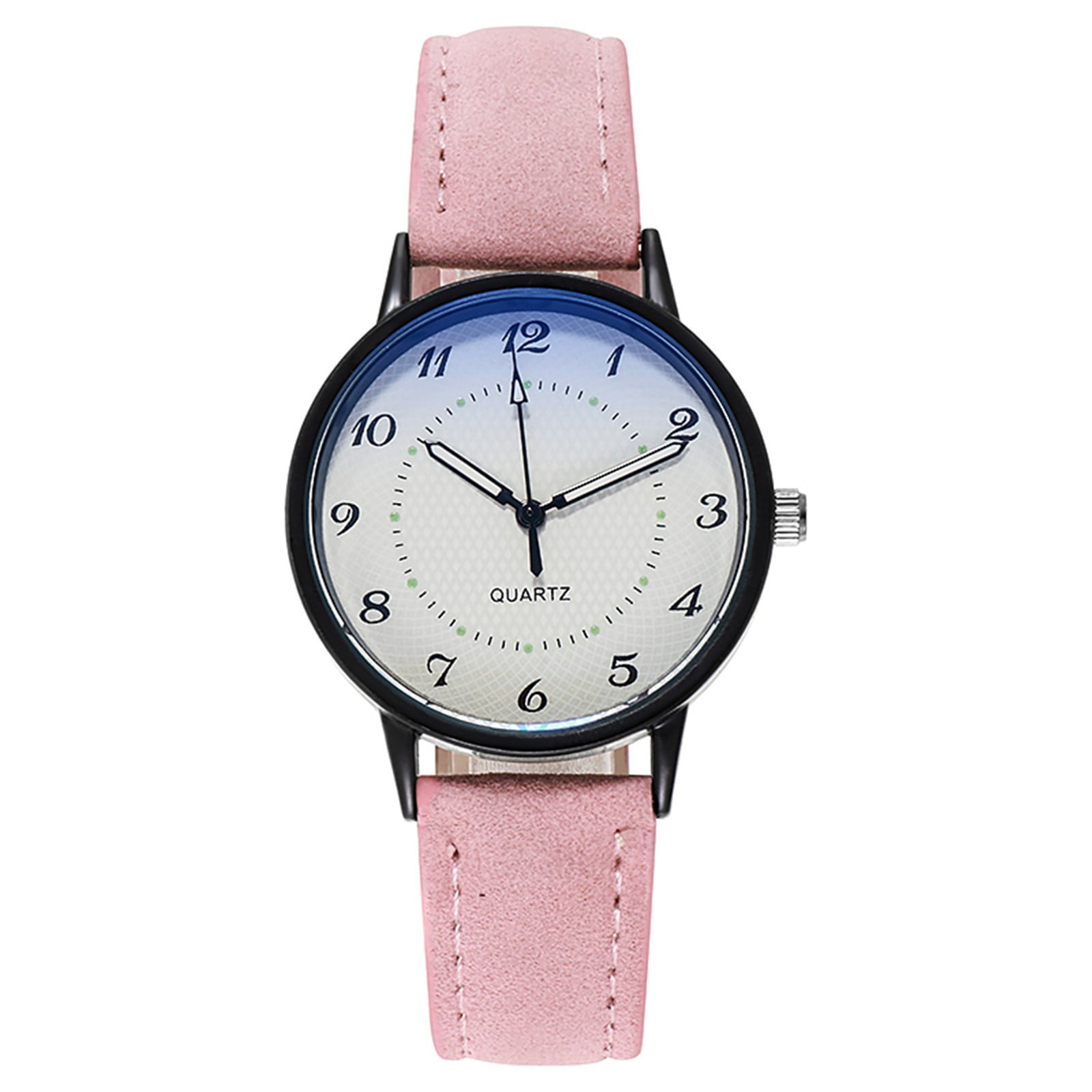 Sehao Luminous waterproof watch ladies watch quartz watch Pink ...