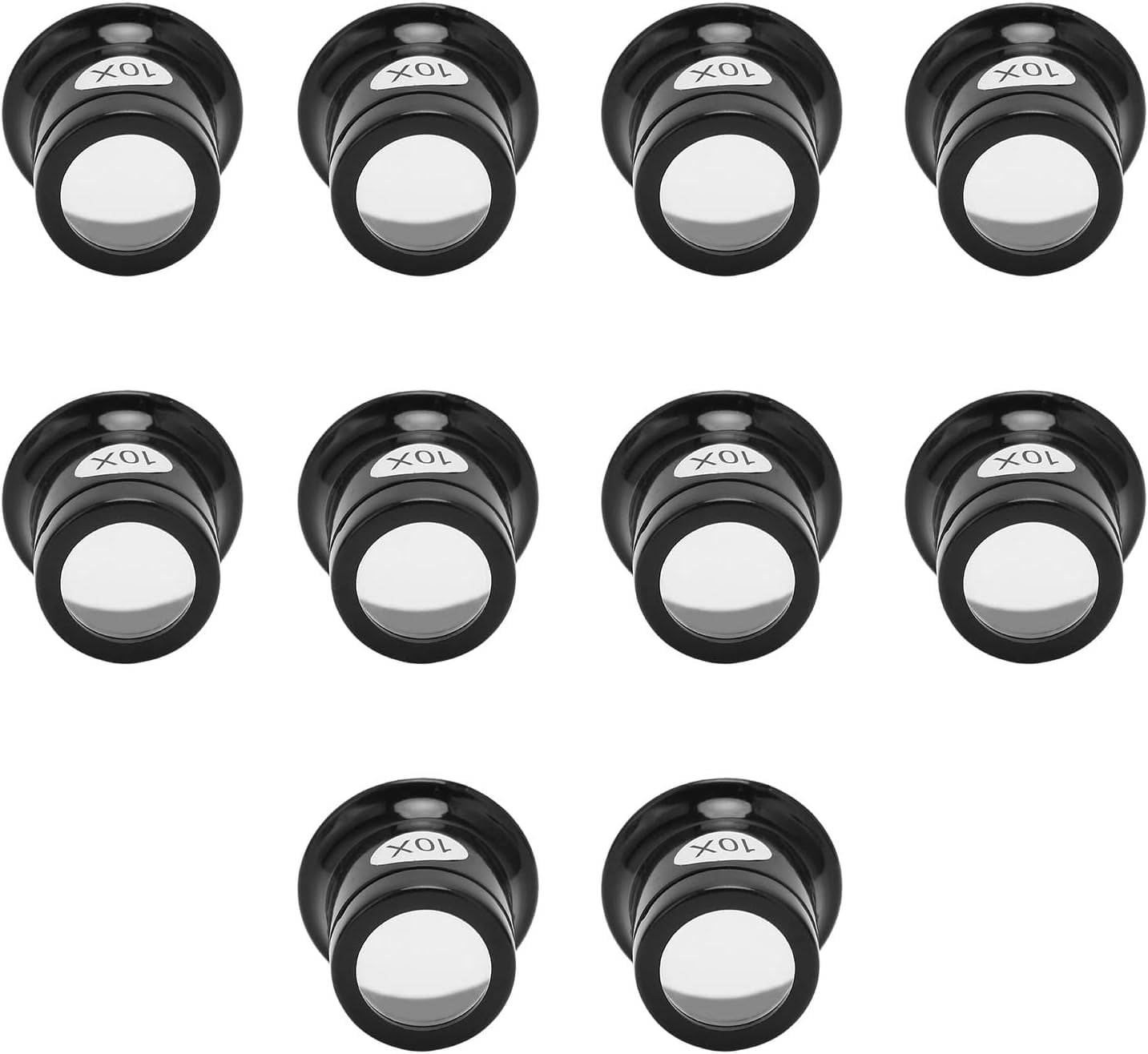 Watchmaker Loupe, Profession Optical Lens Jewelers Loupe 10X 10PCS 10x ...
