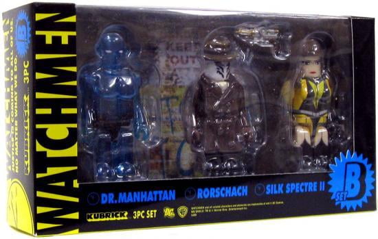 Watchmen Kubrick 3 Piece Figure Set B - Walmart.com