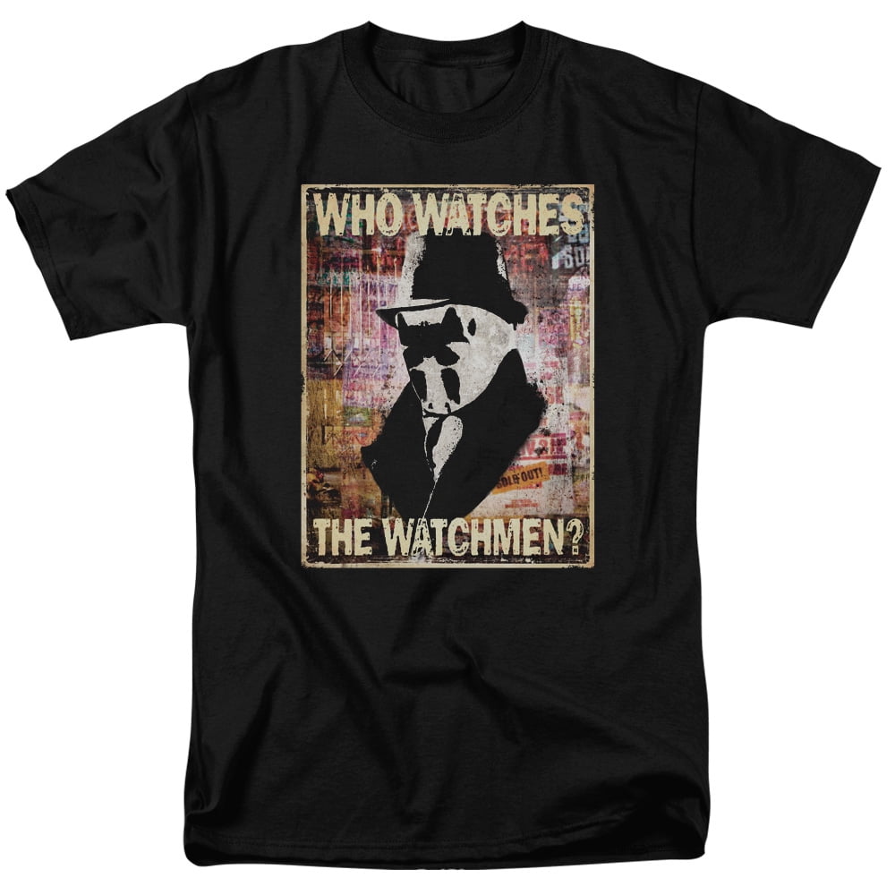Watchmen Who Watches Mens Short Sleeve Shirt - Walmart.com