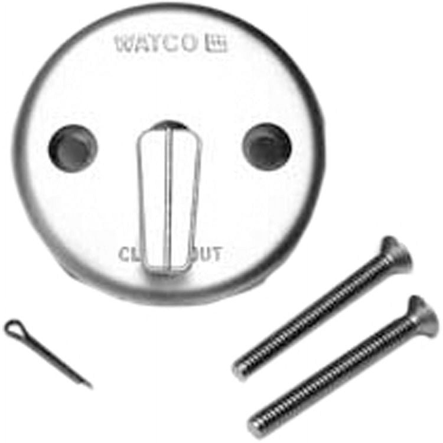 Watco 18702-BN Brushed Nickel Trip Lever Overflow Plate Kit - Walmart.com