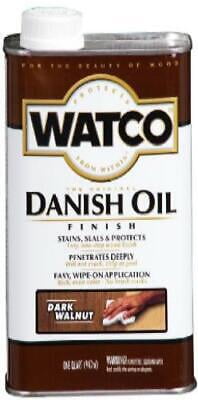 Watco 242220 1 Quart Dark Walnut Danish Oil Finish (Pack Of 6 ...
