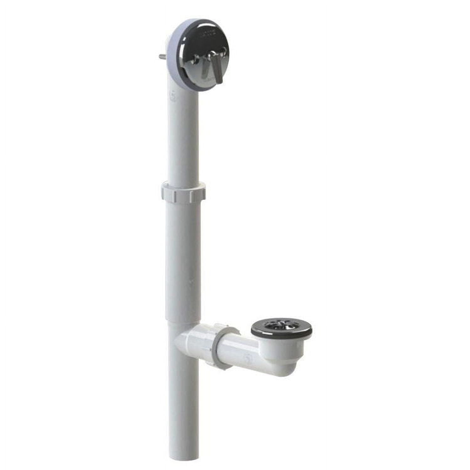 Watco Brushed Nickel Bath Waste Trip Lever - 500-TQ-PVC-BN - Walmart.com