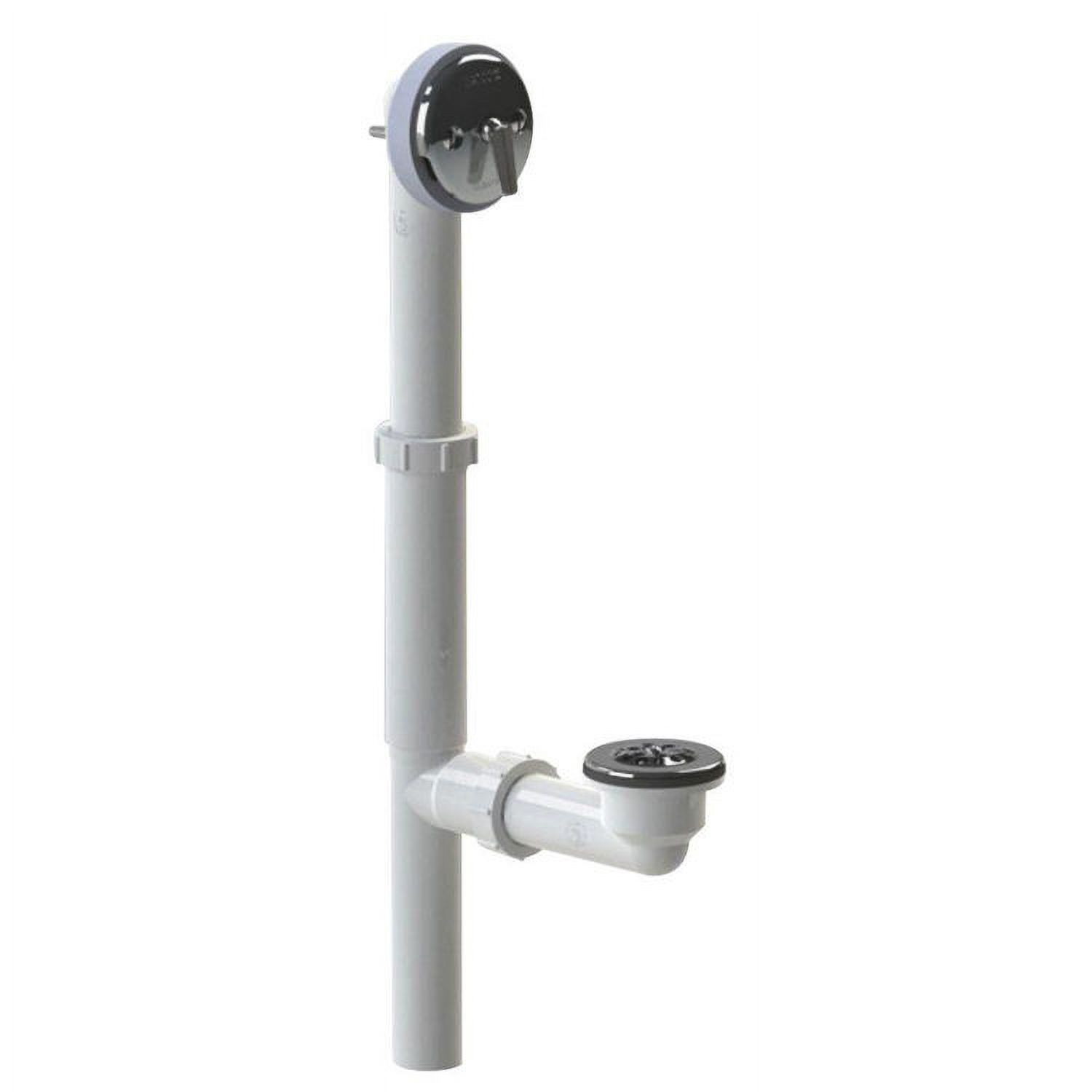 Watco Chrome-Plated Bath Waste Trip Lever - 500-TQ-PVC-CP - Walmart.com