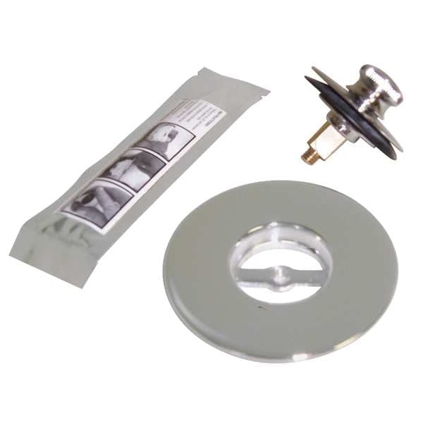 Watco Drain Stopper,Dia. 2-7/8",Brass ,Chrome 48300-CP - Walmart ...