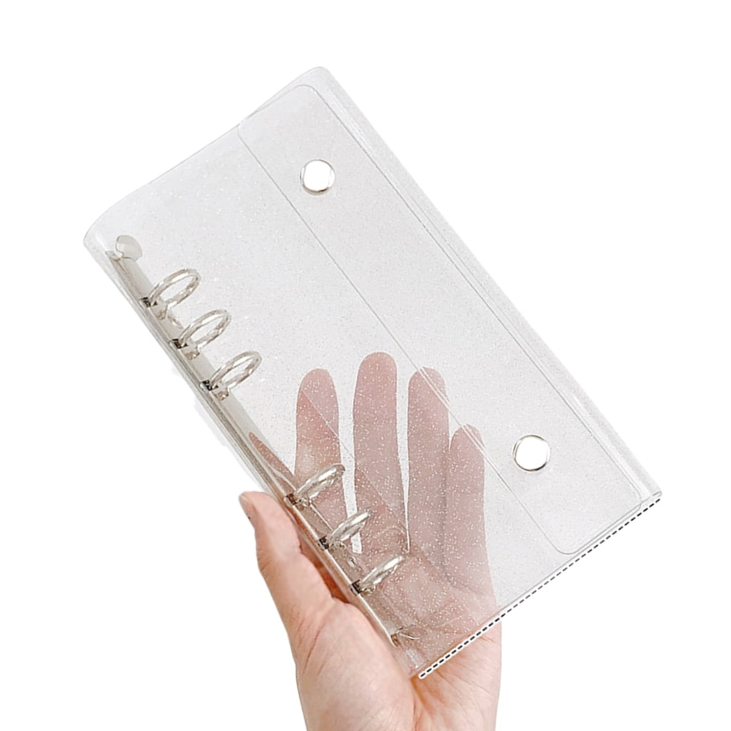 Water 6 Rings PVC Card Folder Binder Covers 6 Rings Card Album Binder ...