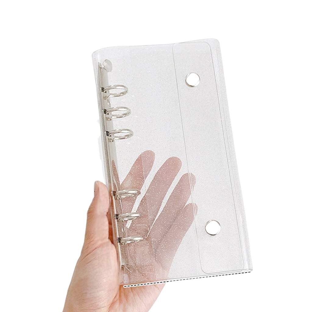 Water 6 Rings PVC Card Folder Binder Covers 6 Rings Card Album Binder ...