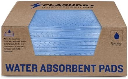Water Absorbent Pads 50 per Box, 17.5