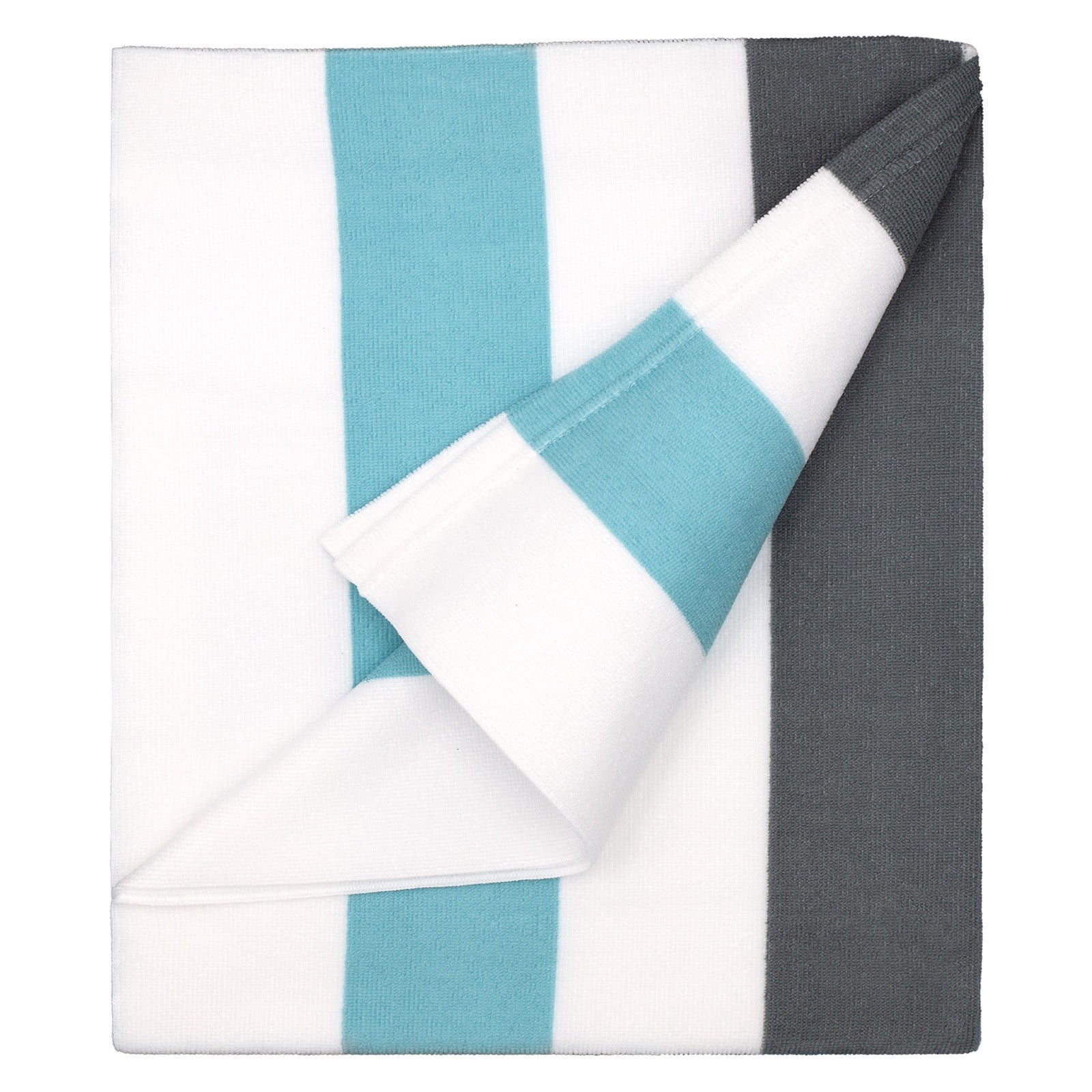 Water Absorbing Sports Towel Beach Towel Blue2 A--Cotton Oversized ...