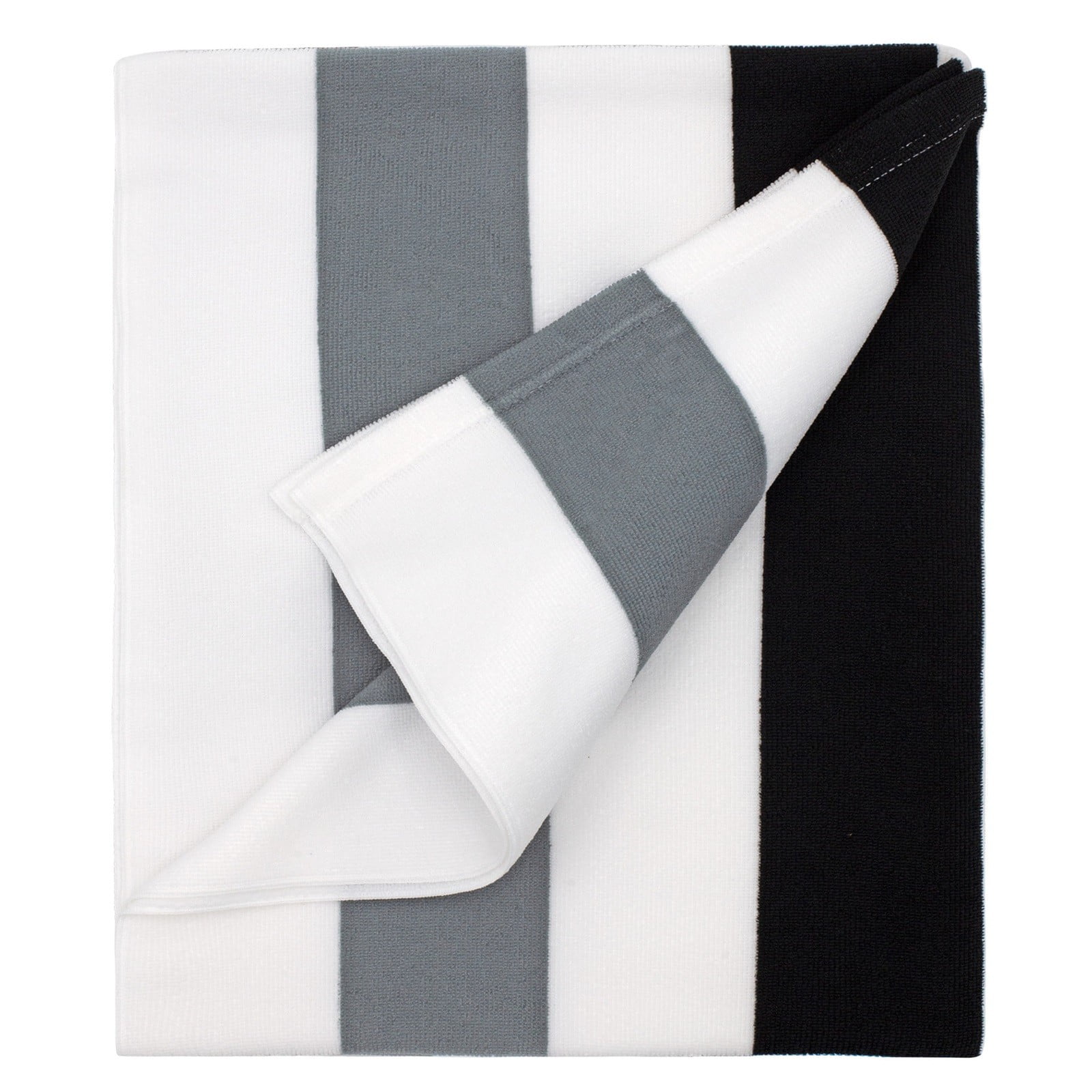 Water Absorbing Sports Towel, Beach Towel, Gray A--Cotton Oversized ...