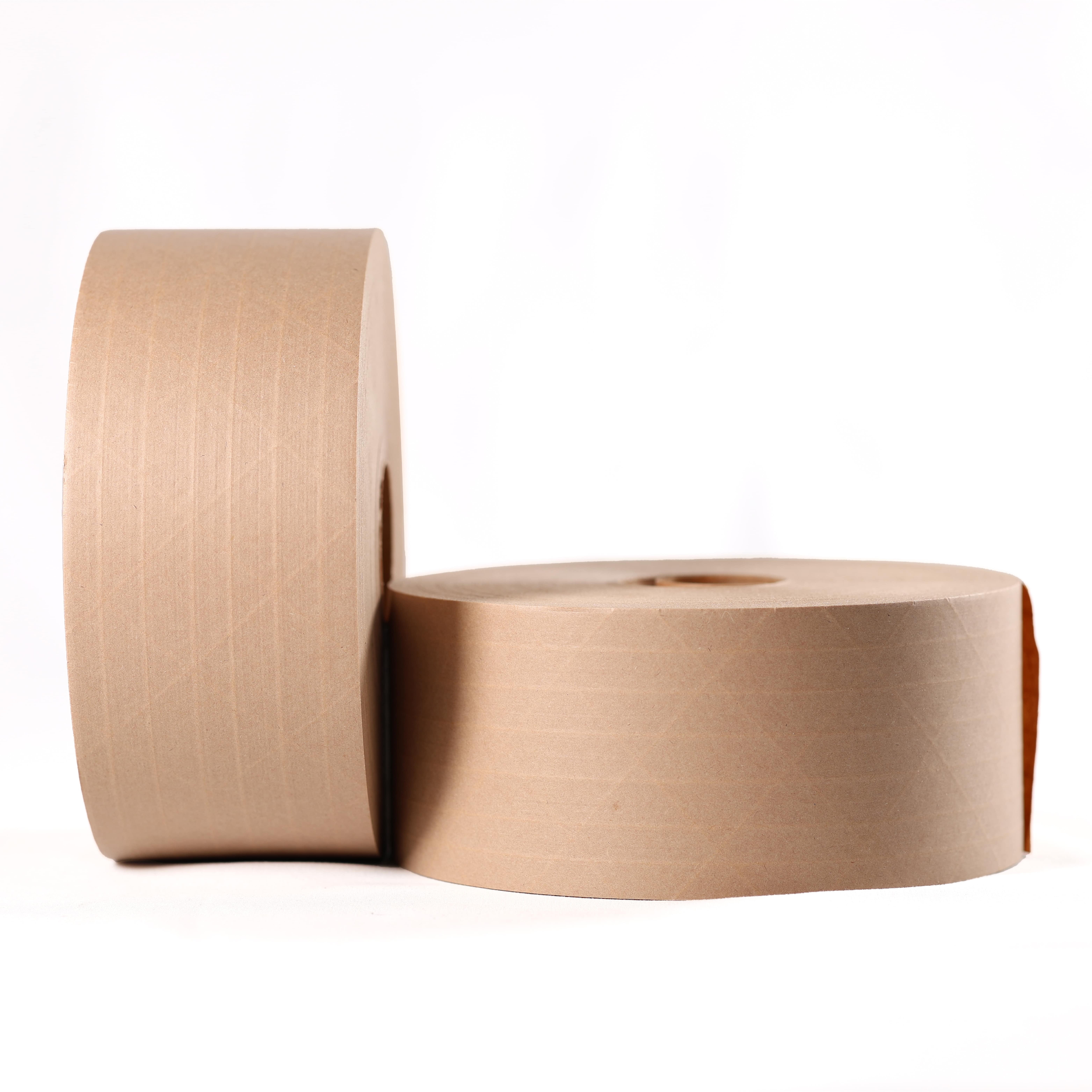 Water Activated Gum Tape, 2.83 Inch x 450 Feet, 10 Rolls, Recyclable ...