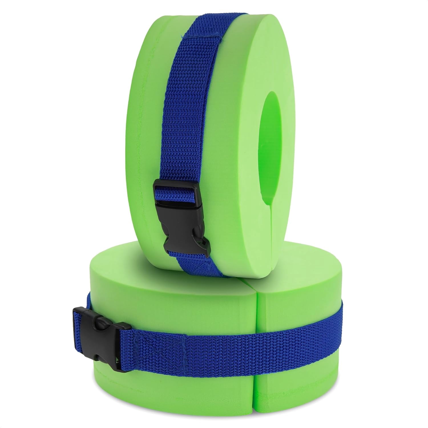 Water Aerobics Float Ring Fitness Exercise Set，Wrist and Ankle Cuffs ...