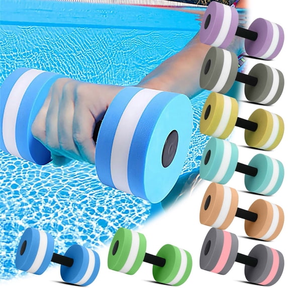 Water Weights for Pool Exercise, Single Water Aerobics Dumbbells for ...