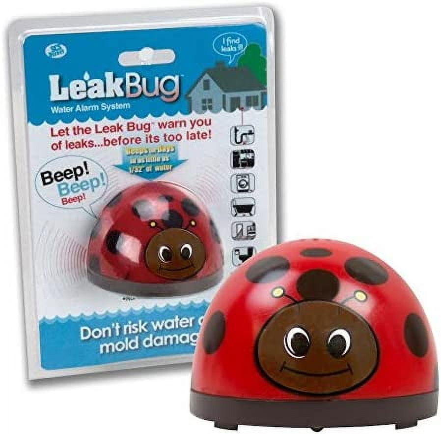 Water Alarm- Leak Bug Flood Detector detects as Little as 1/32 Inch of ...