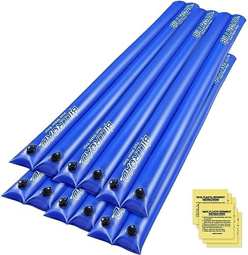 Water Bags for Pool Cover Inground, 0.8 mm Thick Double Chamber Pool ...