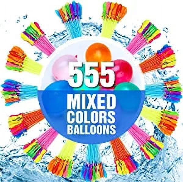 Water Balloons Quick Fill 555 Pack Self Sealing Instant Biodegradable ...