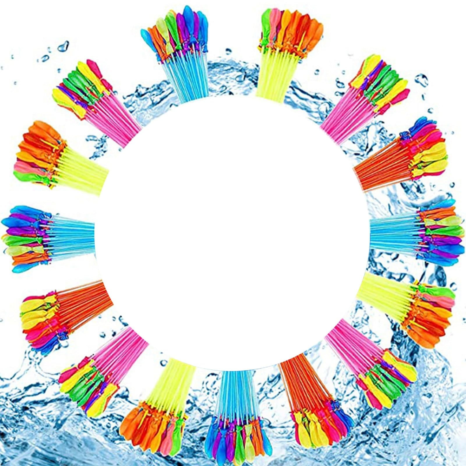 Water Balloons Quick Fill, Colorful Water Balloons Bulk Quick Refill ...
