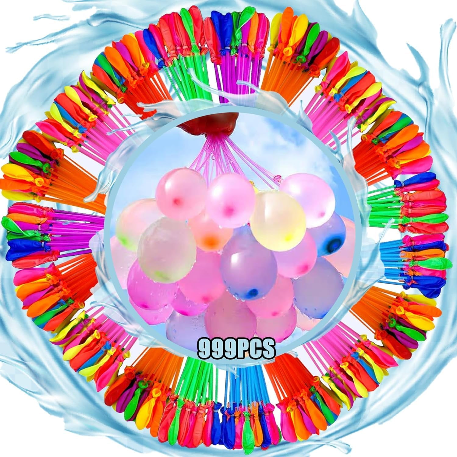 Water Balloons Quick Fill Self Sealing Instant Balloons Easy Balloons ...
