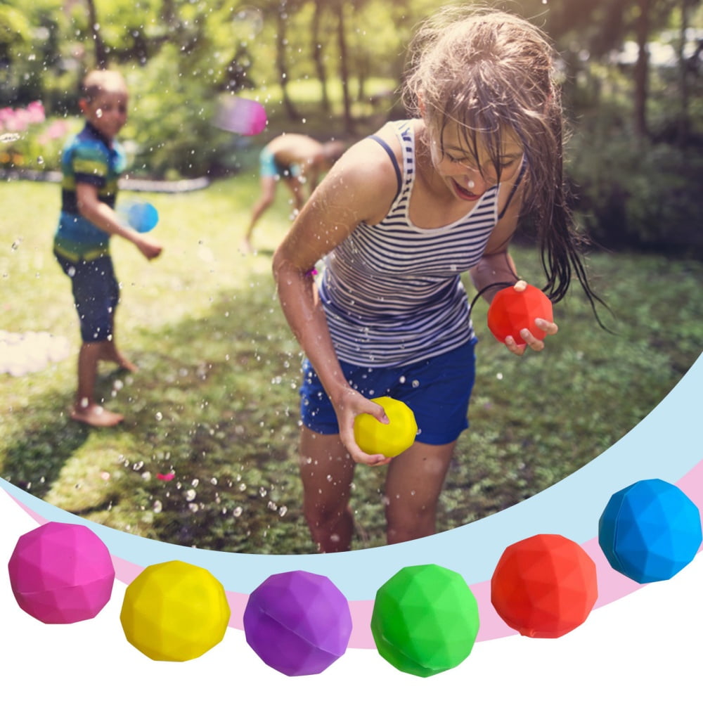 Water Balloons , Reusable Water Balloons for Kids Refillable Quick Fill ...