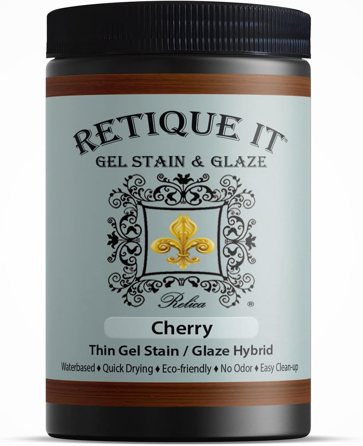 Water-Based Gel Stains by (32oz Stain, 40 Cherry) - Walmart.com