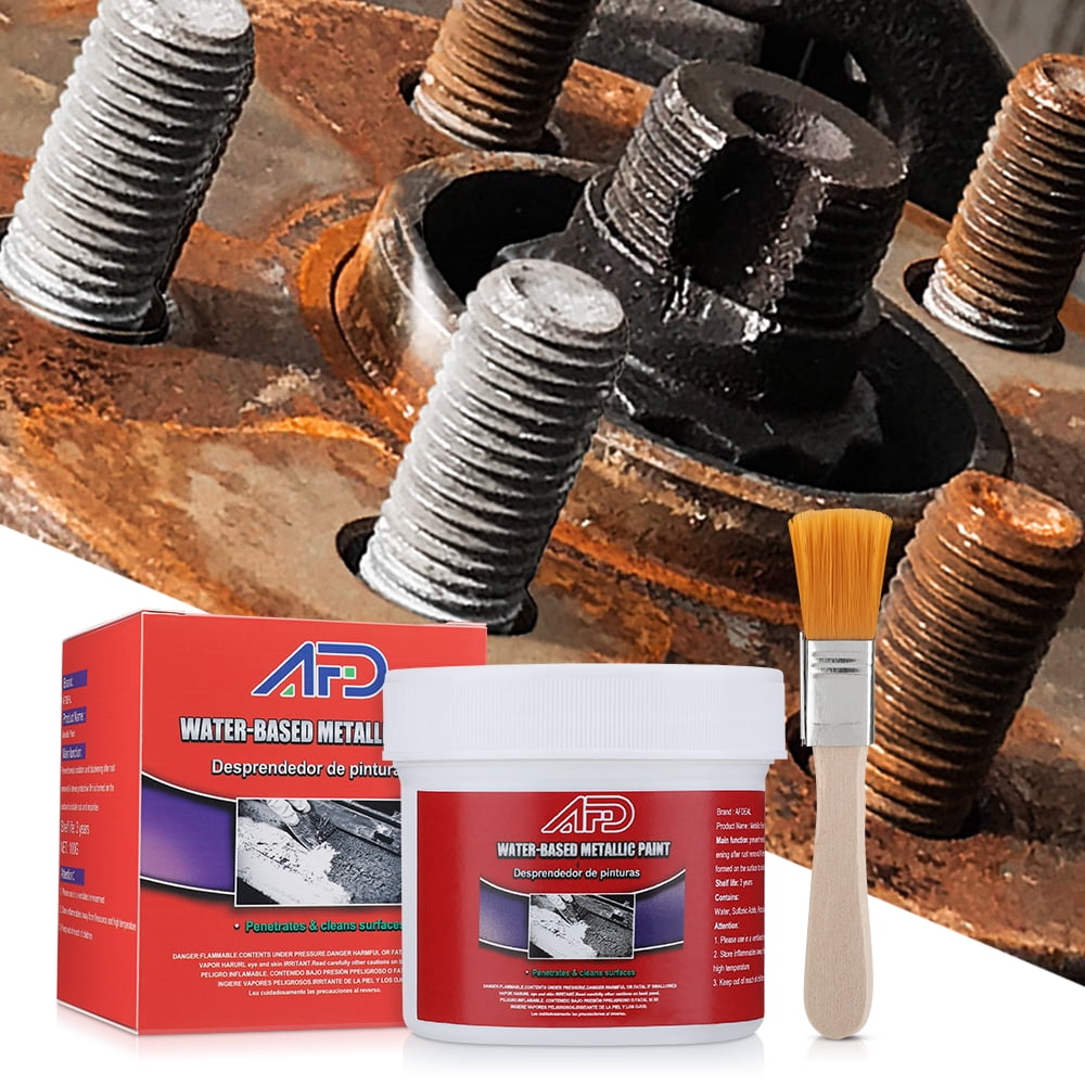 Water-Based Metal Rust Renovator, Water-Based Metallic Paint, Anti-Rust ...