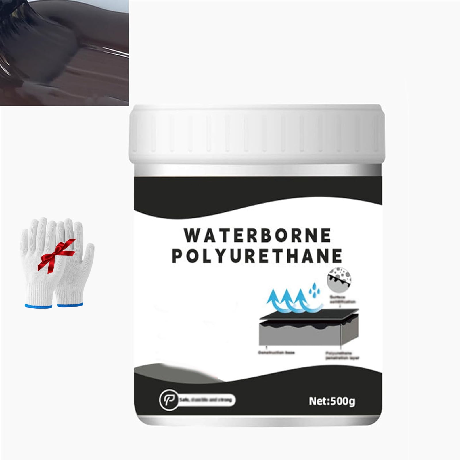 Water-Based Roof Crack Sealant Coating, 500g Waterproof Sealant for ...