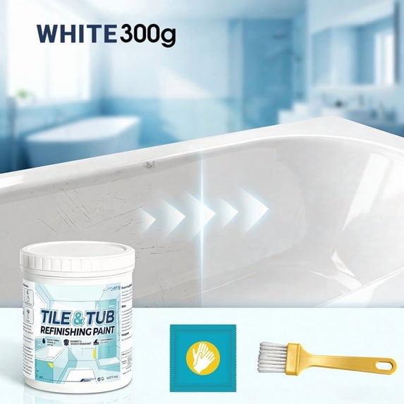 Water-Based Tile Tub Refinishing Paint Waterproof Anti-Slip for ...