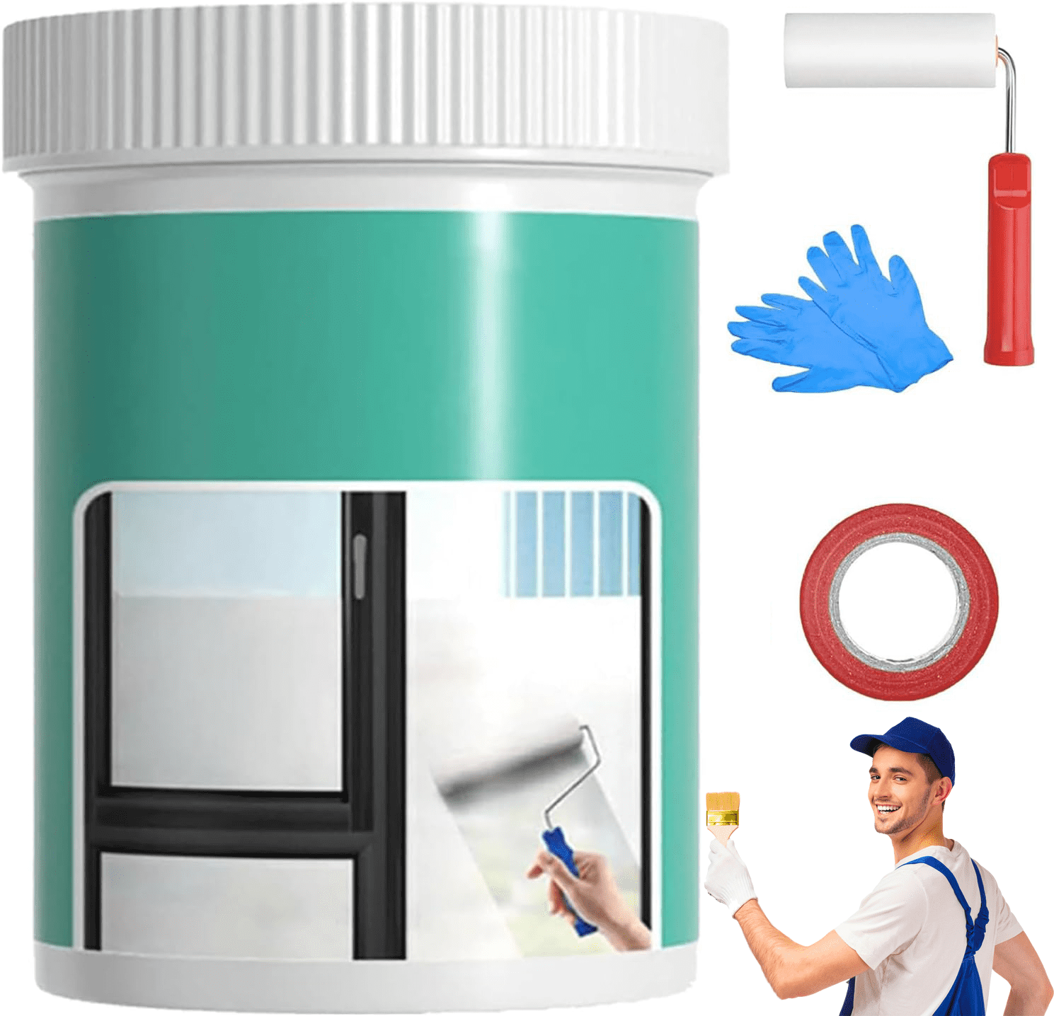 Water-Based Transparent Frosted Glass Paint, Frosted Glass Paint for ...